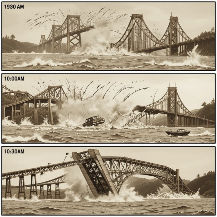 The Tacoma Narrows Bridge Collapse: A Case Study in Aerodynamic Design ...